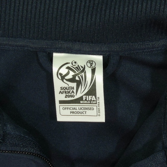 adidas | Jackets & Coats | Adidas Fifa World Cup Xl Navy Blue Track ...